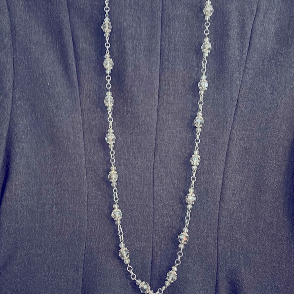 Jewelry | Cut Glass Not Plastic Victorian Necklace Gorgeous Detailing ...
